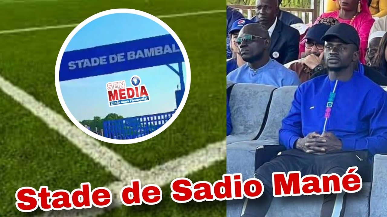 Sadio Mane, nouvel ambassadeur de Pepsi, offre un terrain gazonné à Bambali